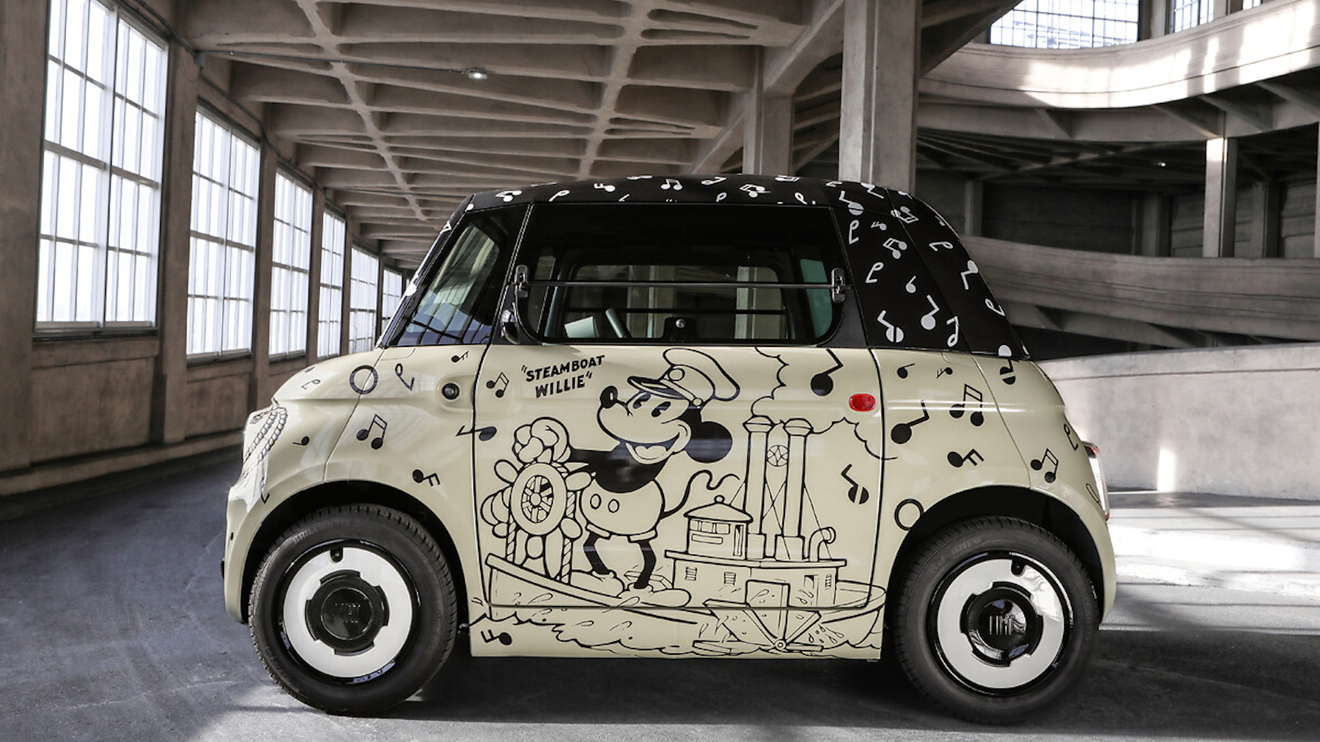 Fiat Reveals Disney Styled Topolino | Fiat Unveils 5 Unique Mickey ...