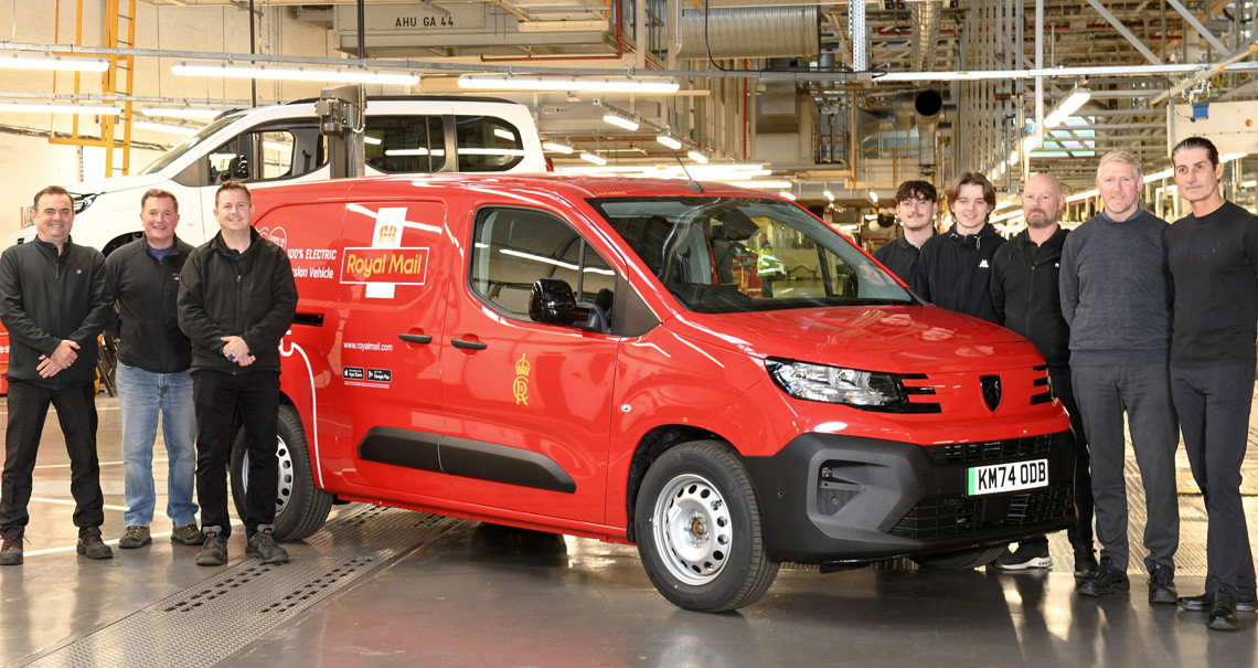 Royal Mail Boosts Electric Vehicle Fleet With Peugeot